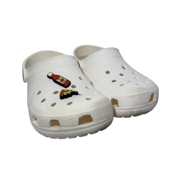 CROCS | Shoes | White Crocs Size J | Poshmark